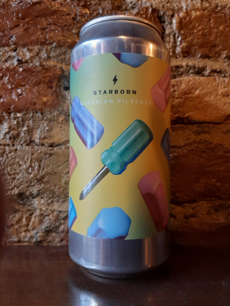 Garage Beer Co. - Starborn Bohemian Pilsener 4% (440ml) | Brewfellas
