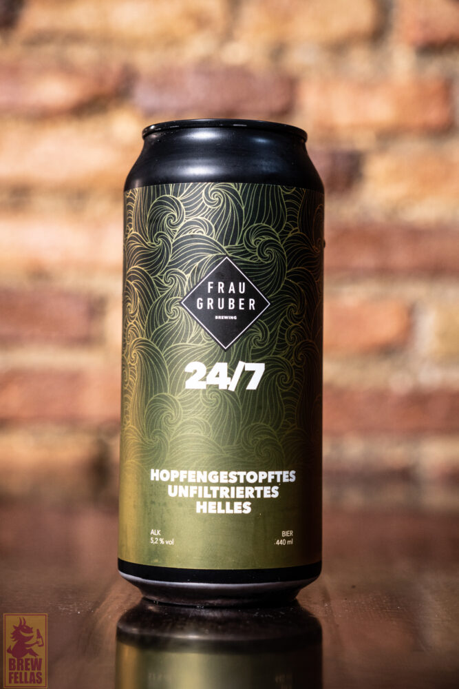 Fraugruber - Twenty Four Seven 24/7 Lager/Helles, 5.2% (440ml) | Brewfellas Fraugruber - Twenty Four Seven 24/7 Lager/Helles, 5.2% (440ml) | Brewfellas