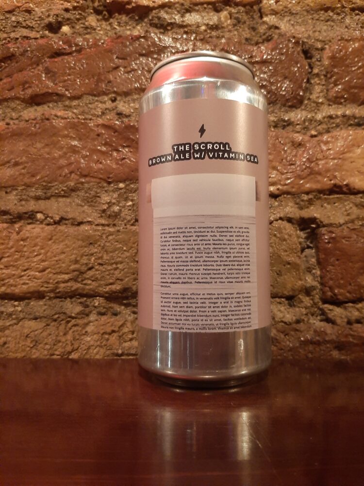 Garage Beer Co. - The Scroll American Brown Ale, 5% (440ml) | Brewfellas