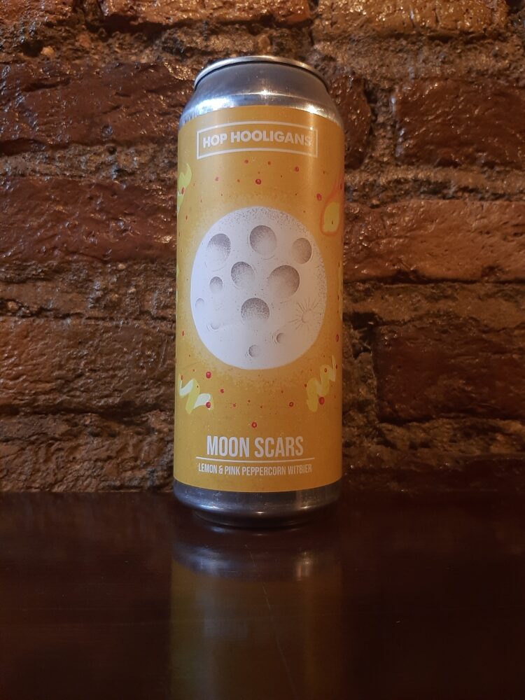 Hop Hooligans - Moon Scars Wheat Beer, 5% (500ml) | Brewfellas