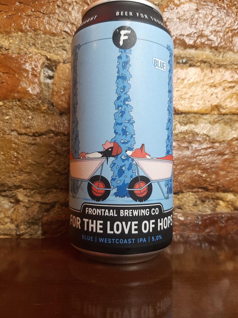 Frontaal Brewing - For The Love Of Hops Blue American IPA, 5% (440ml ...