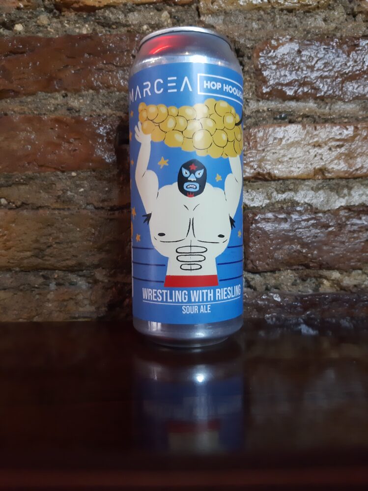 Hop Hooligans - Wrestling with Riesling Grape Sour Ale, 6% (500ml ...