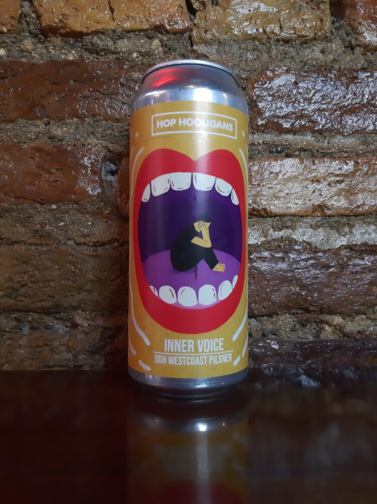 Hop Hooligans - Inner Voice Pilsner, 6% (500ml) | Brewfellas
