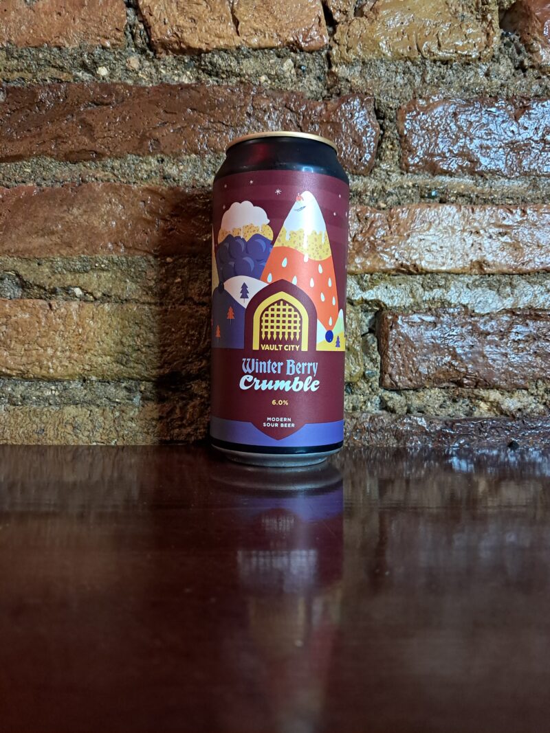 Vault City - Winter Berry Crumble Pastry Sour, 6% (440ml) | Brewfellas